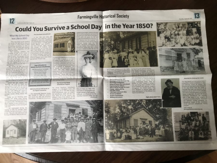 Could You Survive a School Day in the Year 1850? – Farmingville ...